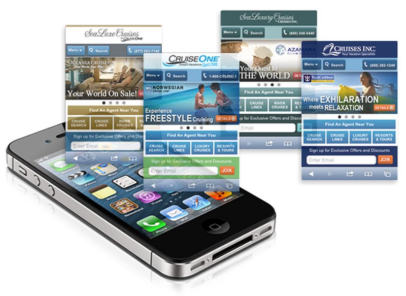CruiseOne and Cruises Inc. Launch Mobile Websites - Cruise Industry ...