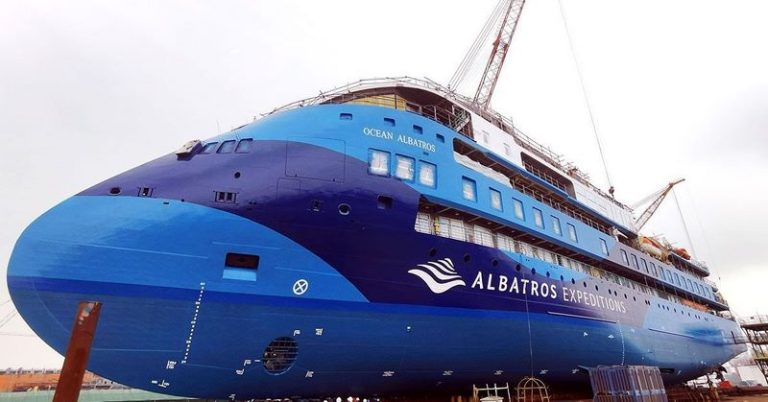 SunStone's Ocean Albatros Launched in China - Cruise Industry News | Cruise News