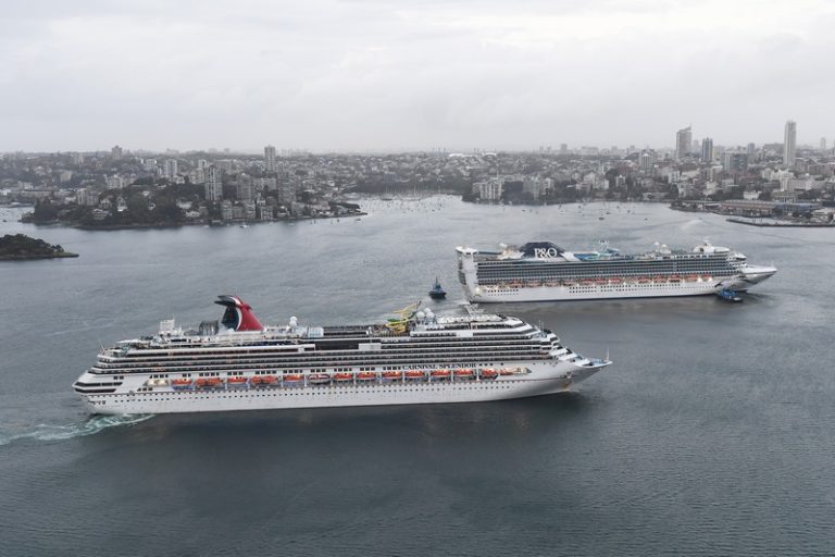 Pacific Adventure Leads Carnival Splendor Into Sydney - Cruise Industry ...