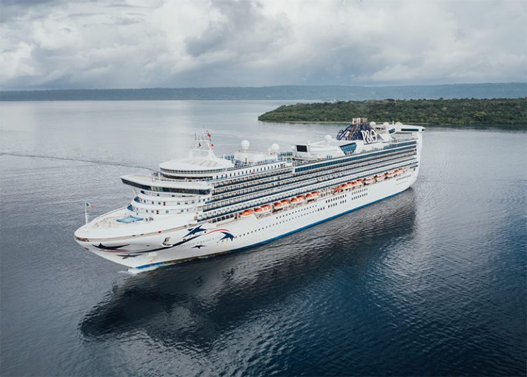 P&O Cruises’ Pacific Encounter Arrives in Singapore for Drydock ...