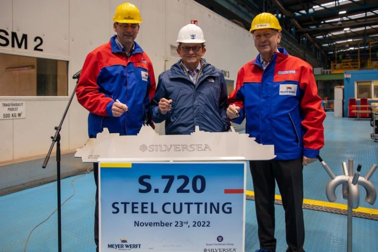 Silversea Cruises Cuts Steel for Second Nova-class Ship Silver Ray ...