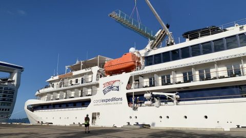 Coral Adventurer Returns from Circumnavigation of Australia - Cruise ...