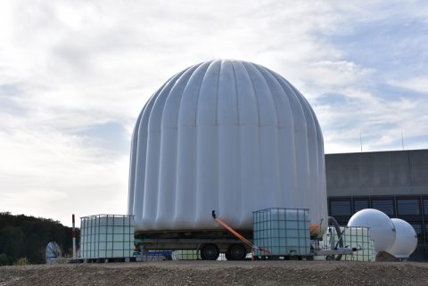 Inflatable Radomes to Protect Satellites on Ships During Testing ...