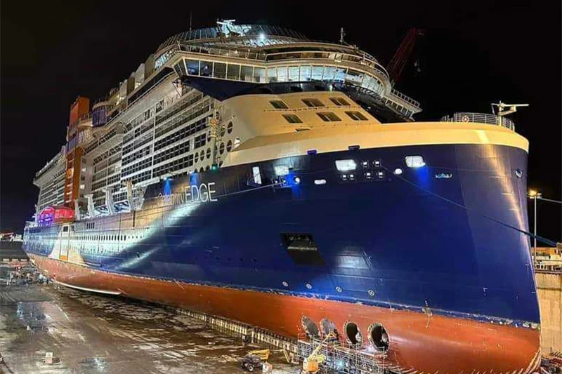 Celebrity Edge Drydocking in Marseille - Cruise Industry News | Cruise News