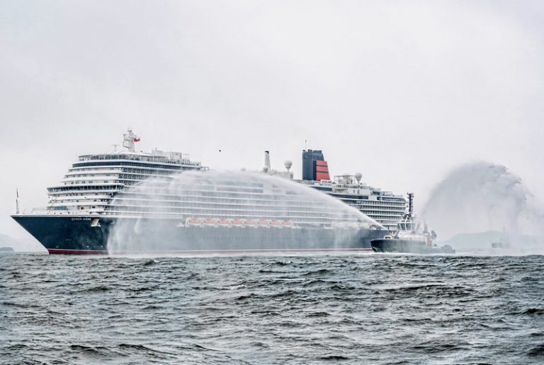 Cunard's Queen Anne Arrives In Forth Port on Her Maiden Visit - Cruise ...