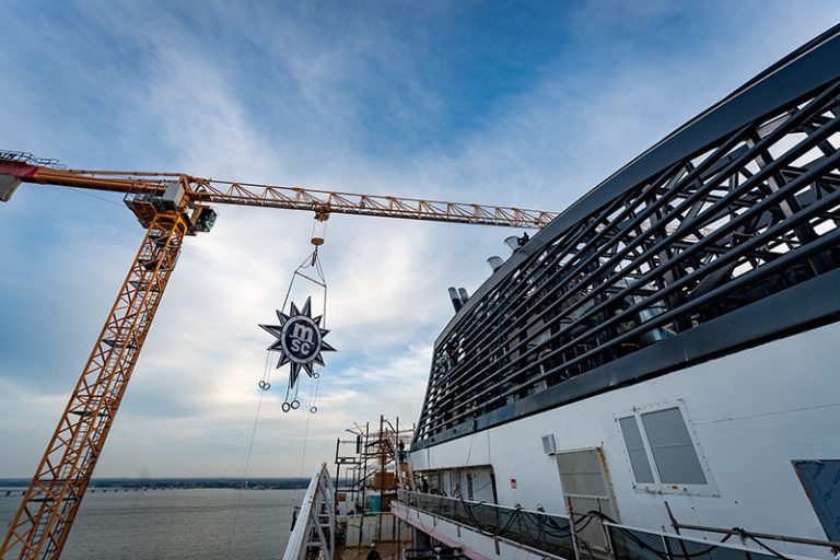 MSC World America Construction Progressing at Chantiers - Cruise ...