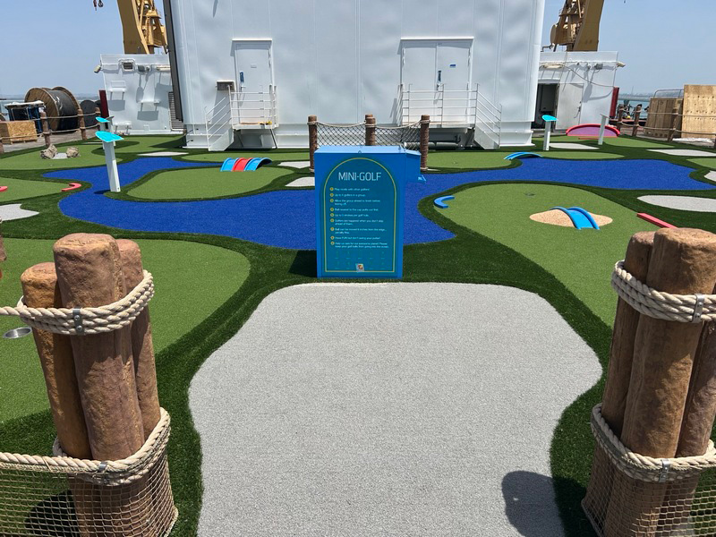 Carnival Liberty Gets New Mini Golf Course from Adventure Golf & Sports ...