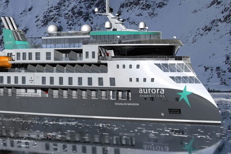 Douglas Mawson Leaves China Ahead of Maiden Cruise - Cruise Industry ...