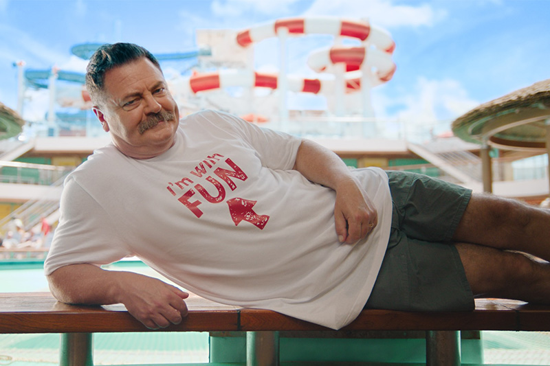 Nick Offerman Leads Carnival's Find Your Fun Again Campaign - Cruise Industry News | Cruise News
