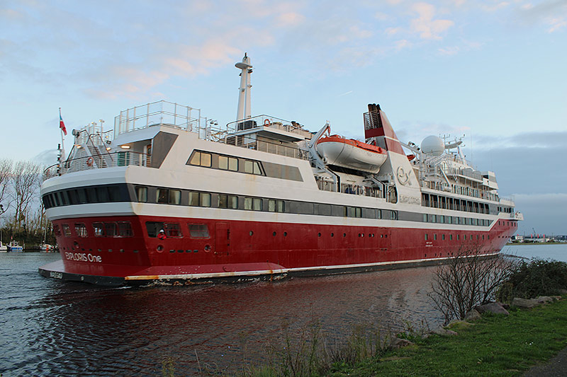 Bidders Emerge for Exploris One as Skeleton Crew Tends to Ship - Cruise ...