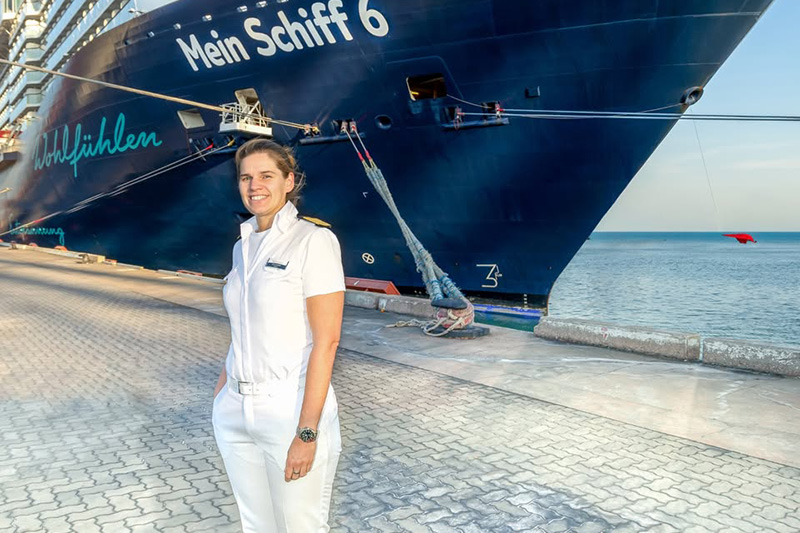 TUI Cruises Names Female Captain For Mein Schiff 6 - Cruise Industry ...