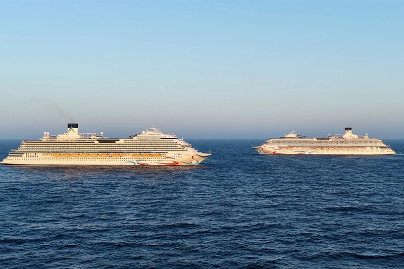 Adora Magic City and Flora City Meet at Sea - Cruise Industry News ...