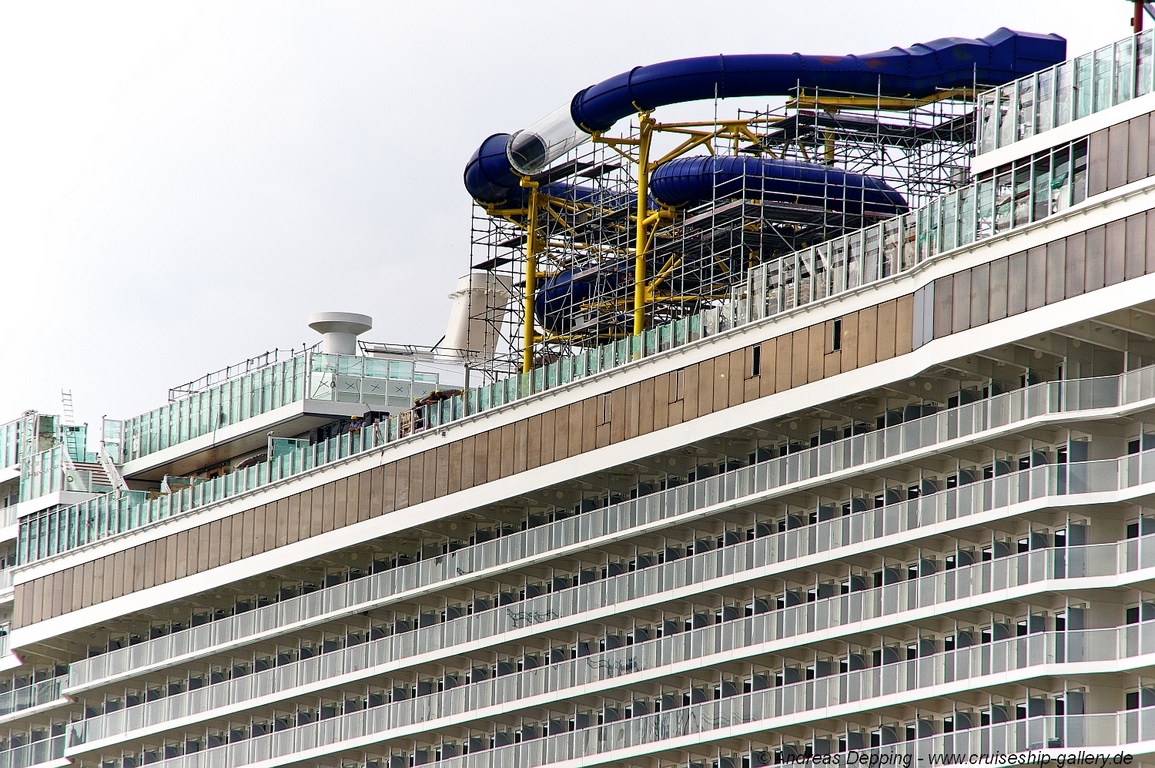 Norwegian Escape Float Out Photos - Cruise Industry News | Cruise News